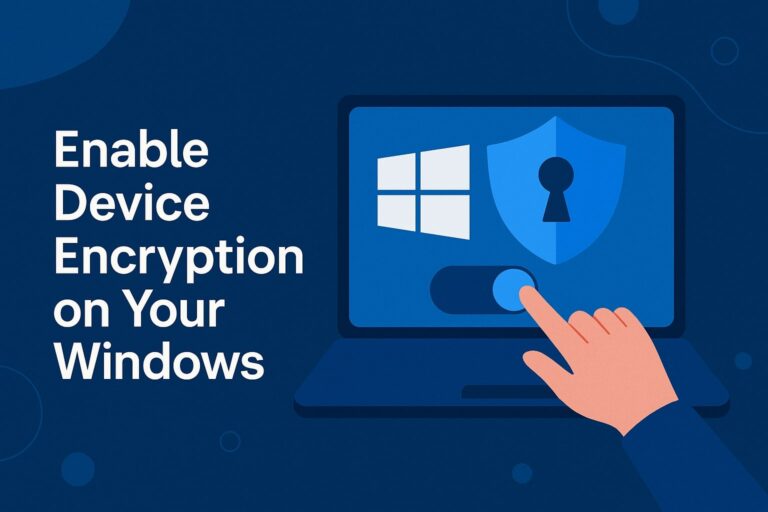 Enable Device Encryption on Your Device Windows: Complete Guide