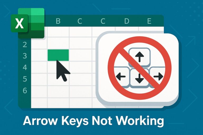 Arrow Keys Not Working in Excel: Troubleshooting Guide