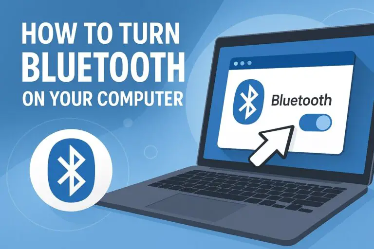 How to Turn On Bluetooth on Your Computer: Complete Guide
