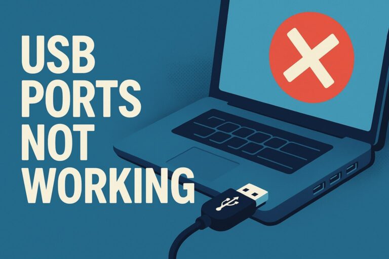 USB Ports Not Working: Why This Happens and How to Fix It