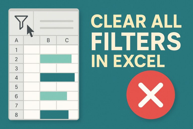 How to Clear All Filters in Excel: Step-by-Step Guide
