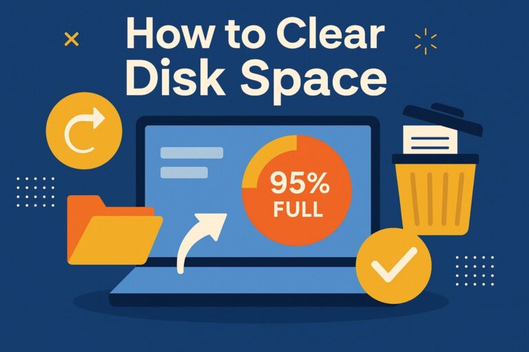 How to Clear Disk Space: A Complete Guide to Freeing Up Storage