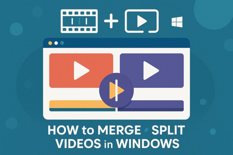 How to Merge and Split Videos in Windows: A Complete Guide
