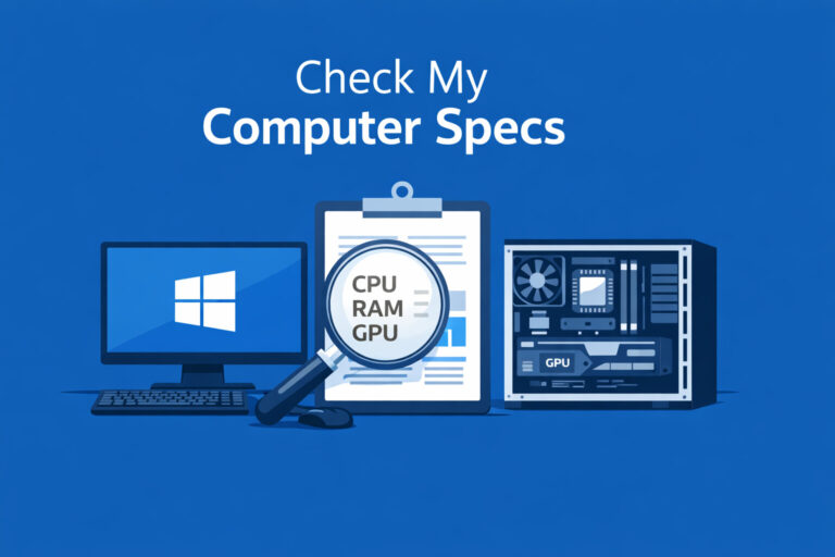 How to Check My Computer Specs: Your Guide to Finding Your PC's ...