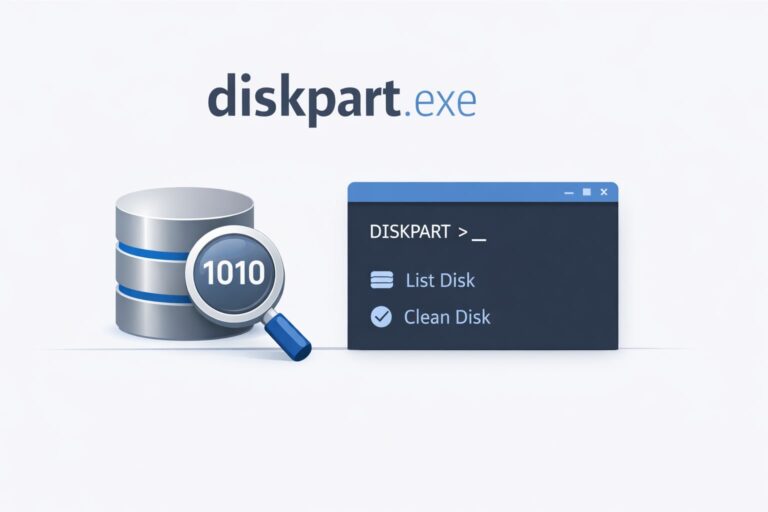 DiskPart.exe: Quick Guide to Windows Disk Management Tool