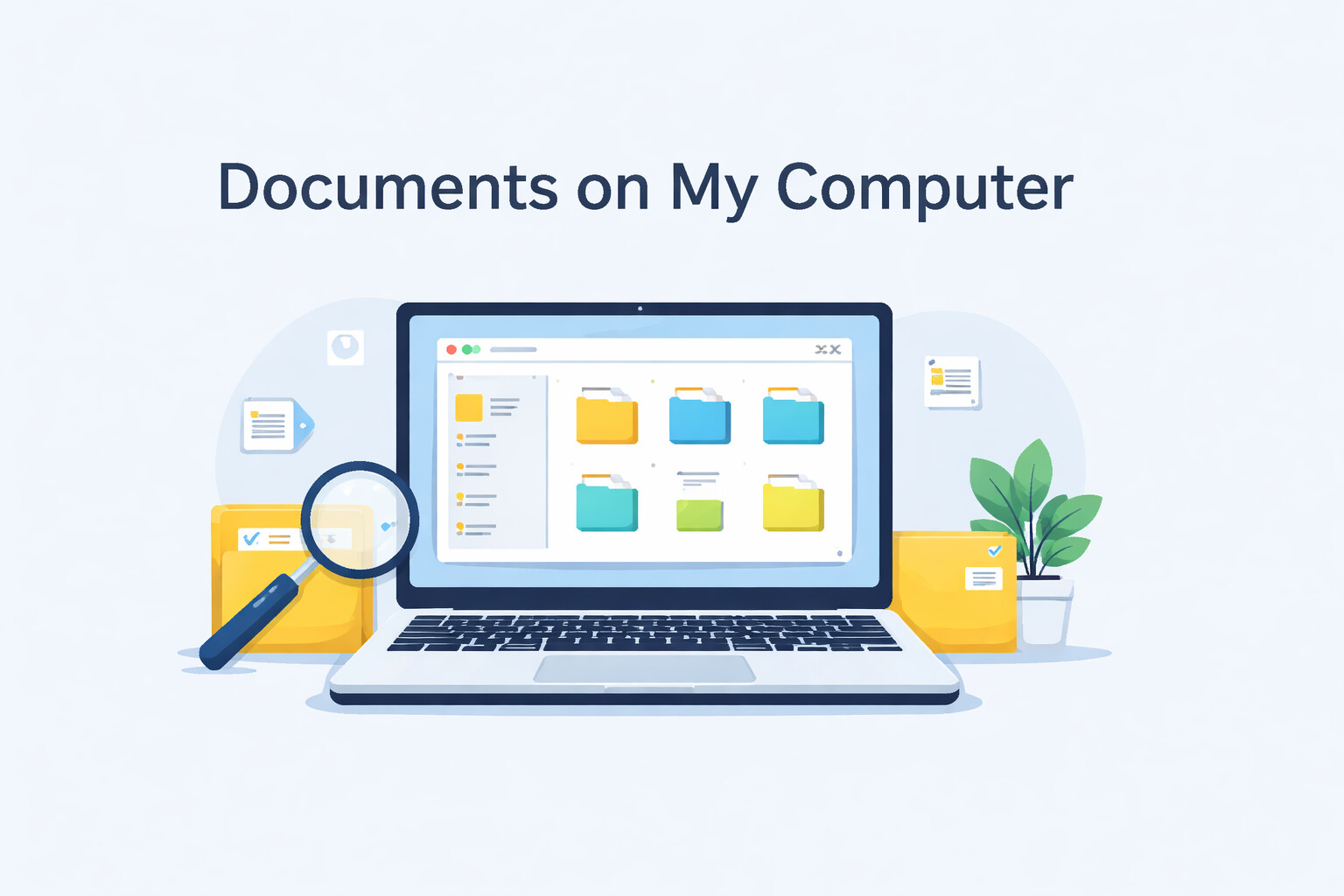 Documents on My Computer: Guide to Finding, Organizing, and Managing ...