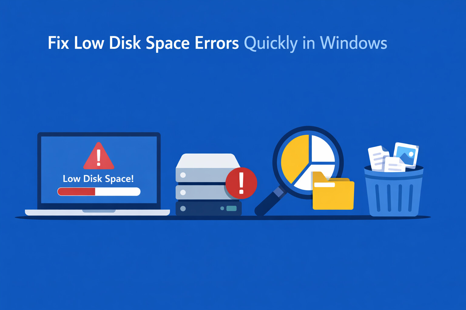 How to Fix Low Disk Space Errors Quickly in Windows: Complete Guide