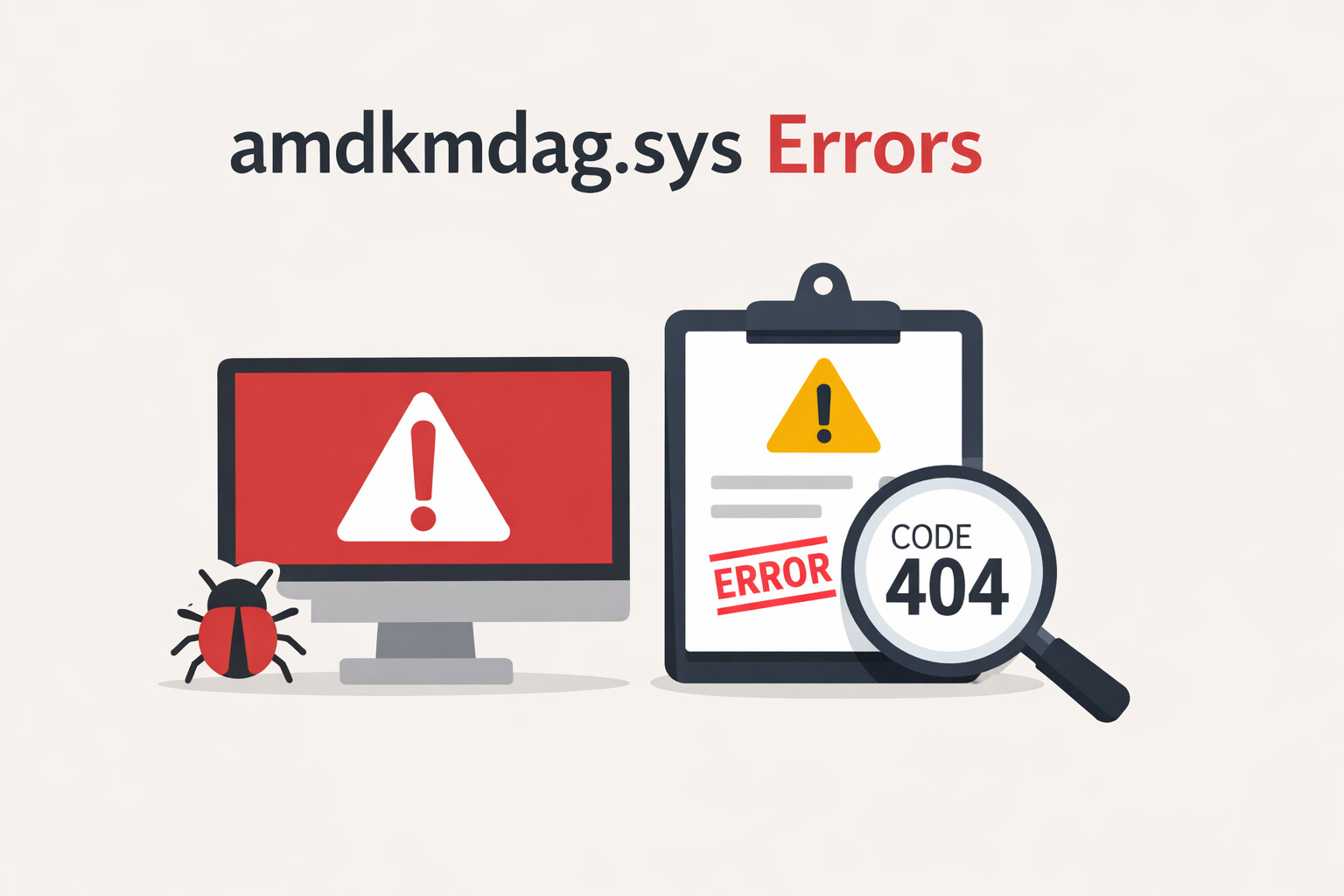 amdkmdag.sys Errors: What They Mean and How to Fix Them (2026 Guide)