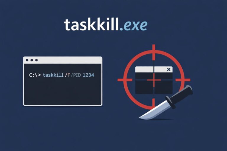 taskkill.exe: What Is taskkill.exe and Why It Matters
