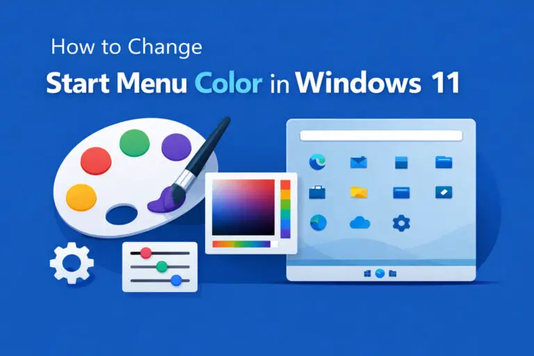 How to Change Start Menu Color in Windows 11: Step-by-Step Guide