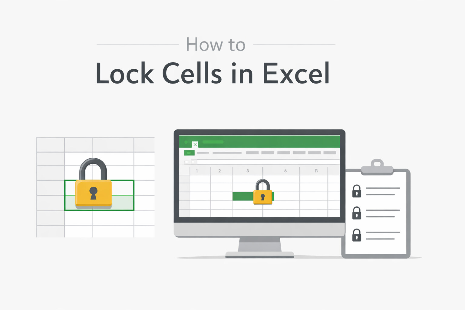 How to Lock Cells in Excel: Step By Step Guide to Protecting Your Data ...