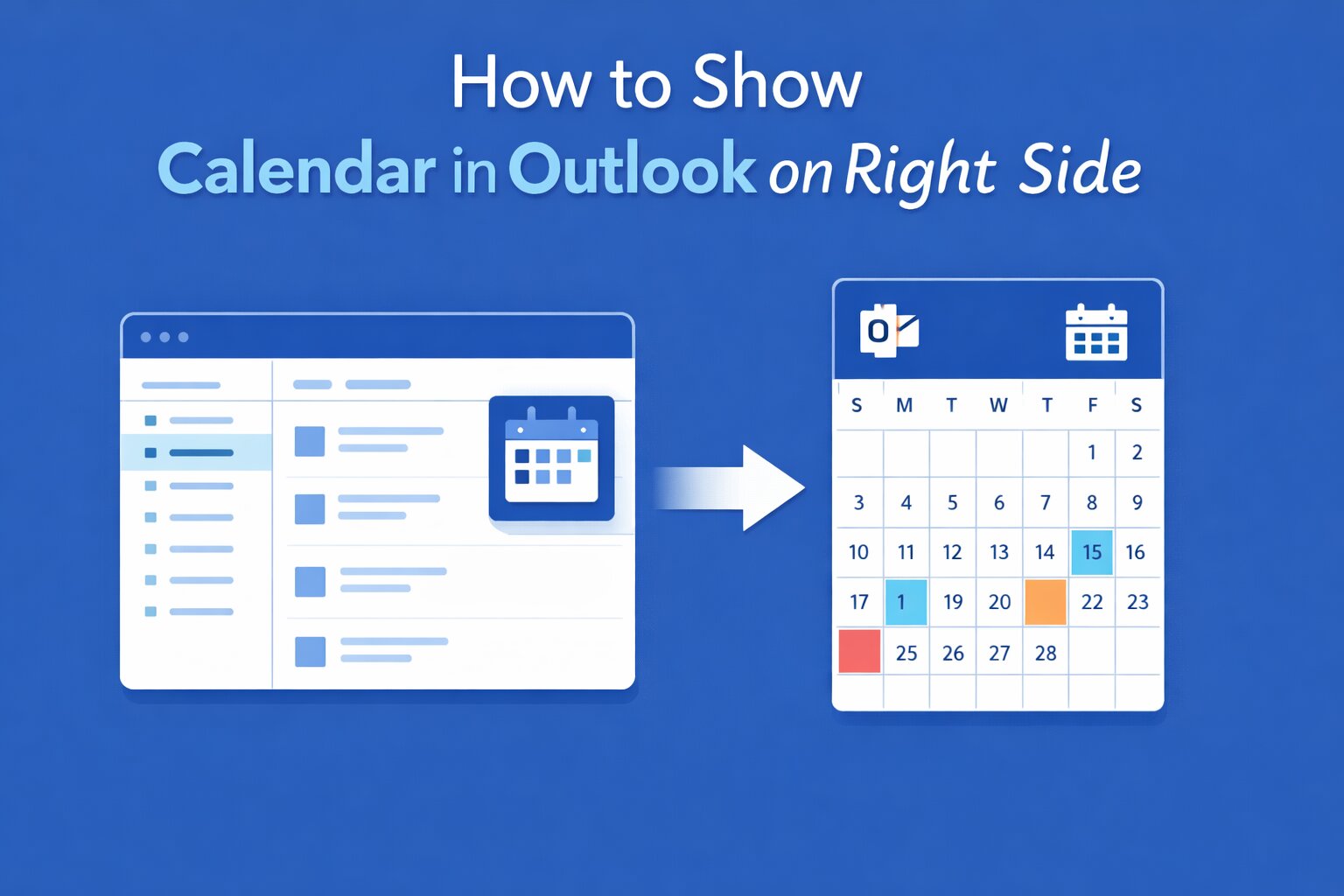 How to Show Calendar in Outlook on Right Side (Step-by-Step Guide in 2026)