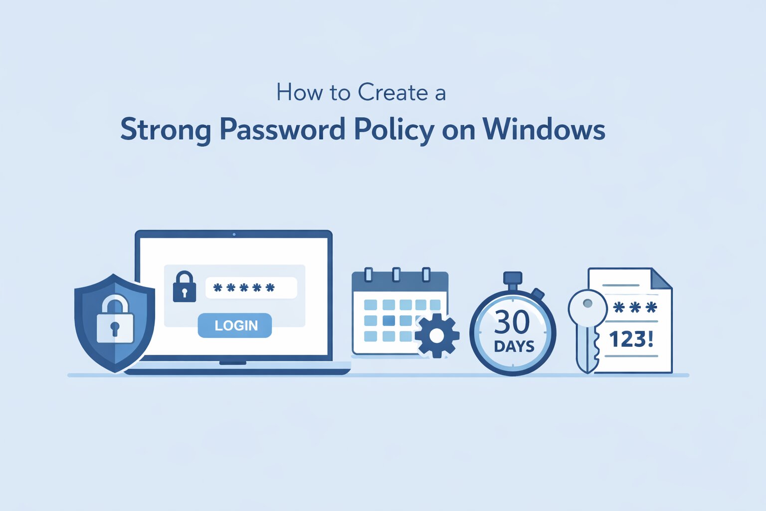 How to Create a Strong Password Policy on Windows 11/10: The Only Guide ...