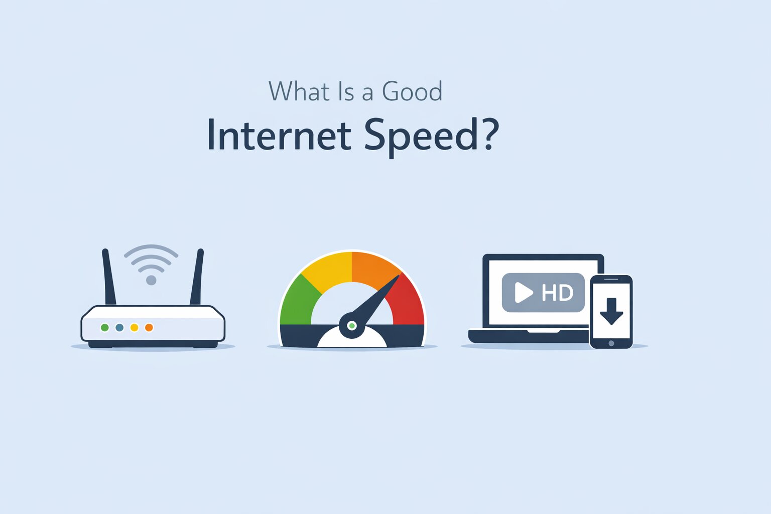 What Is a Good Internet Speed? A No-Nonsense Guide in 2026