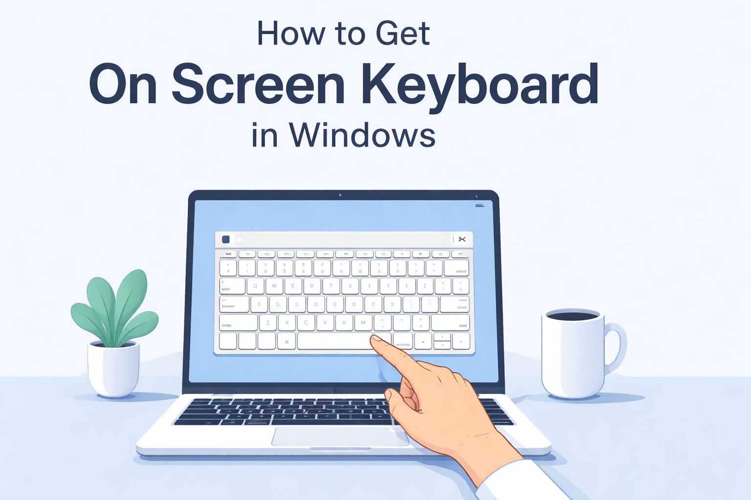 How to Get On Screen Keyboard in Windows 11/10 (2026 Complete Guide)