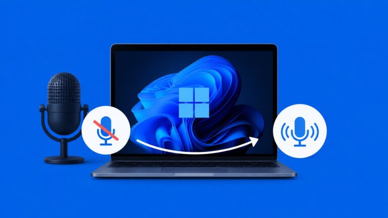 How to Unmute Mic in Windows 11/10 (A Simple Guide)